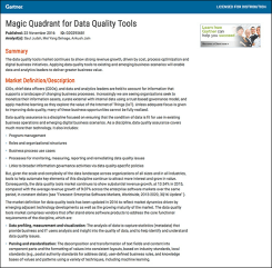Gartner Magic Quadrant 2016 | Experian Data Quality